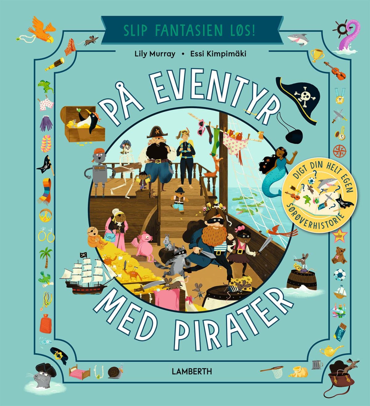 På eventyr med pirater - Billedbøger 3-6 år - LAMBERTH ApS